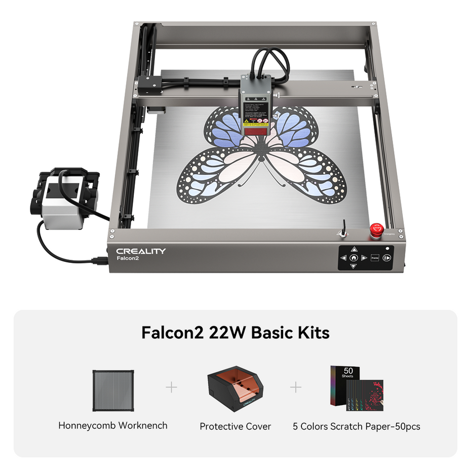 High Precision Falcon2 22W Laser Engraver & Cutter – CrealityFalcon